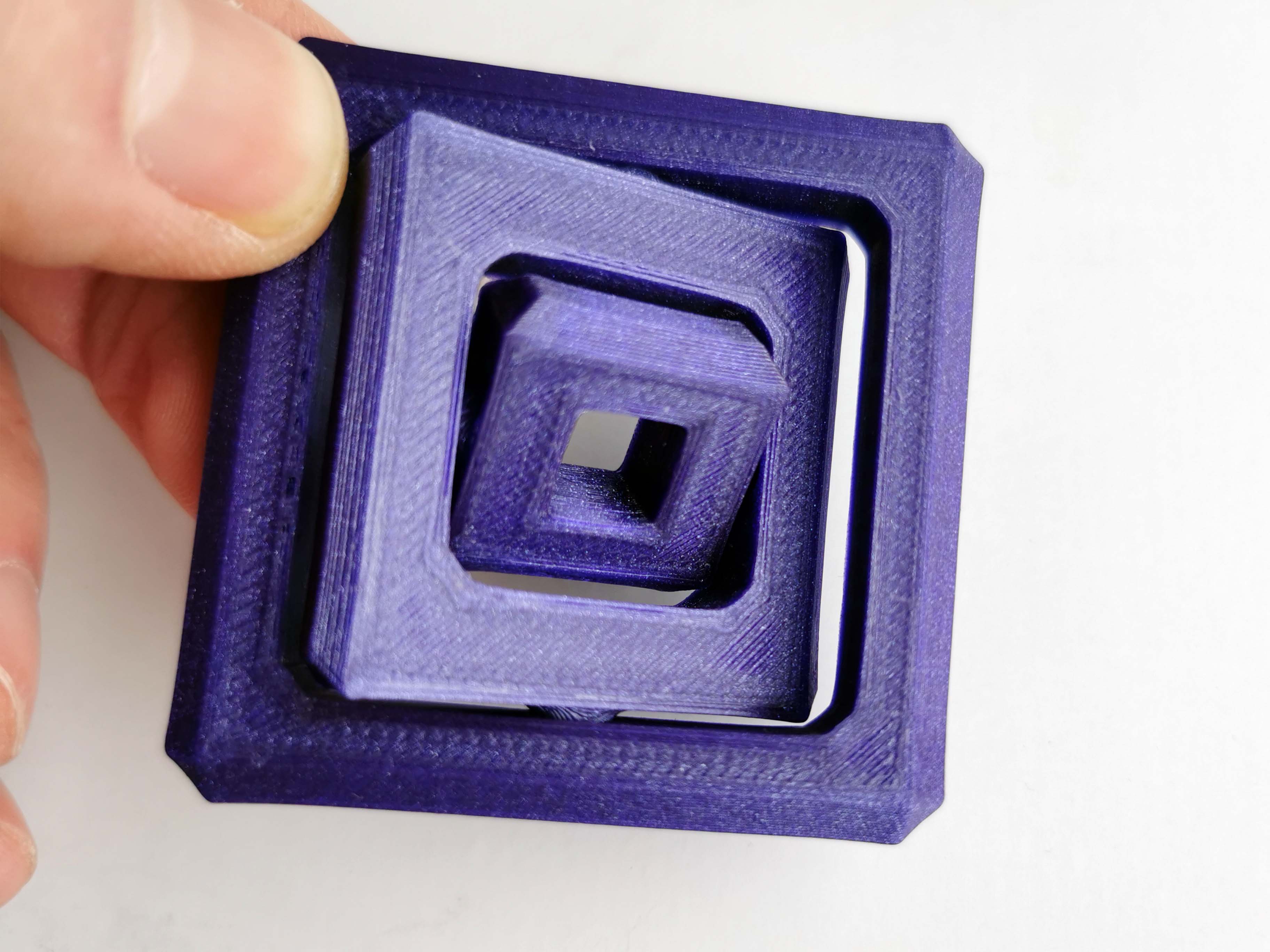 Free STL file Rotating Square Fidget 🟪・3D printing template to download ...