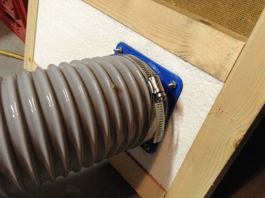 Free STL file 4" Flange Adapter - 4" Flange Adapter.・3D printer model ...