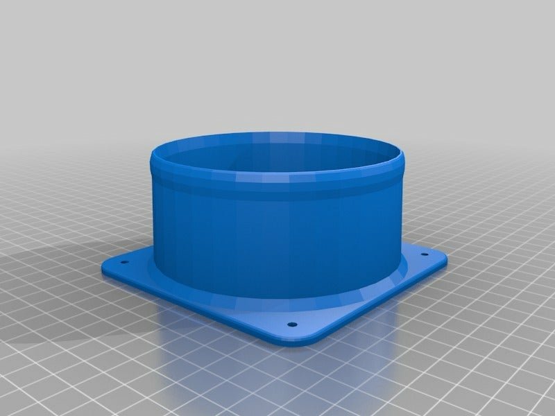 Free STL file 4" Flange Adapter - 4" Flange Adapter.・3D printer model ...