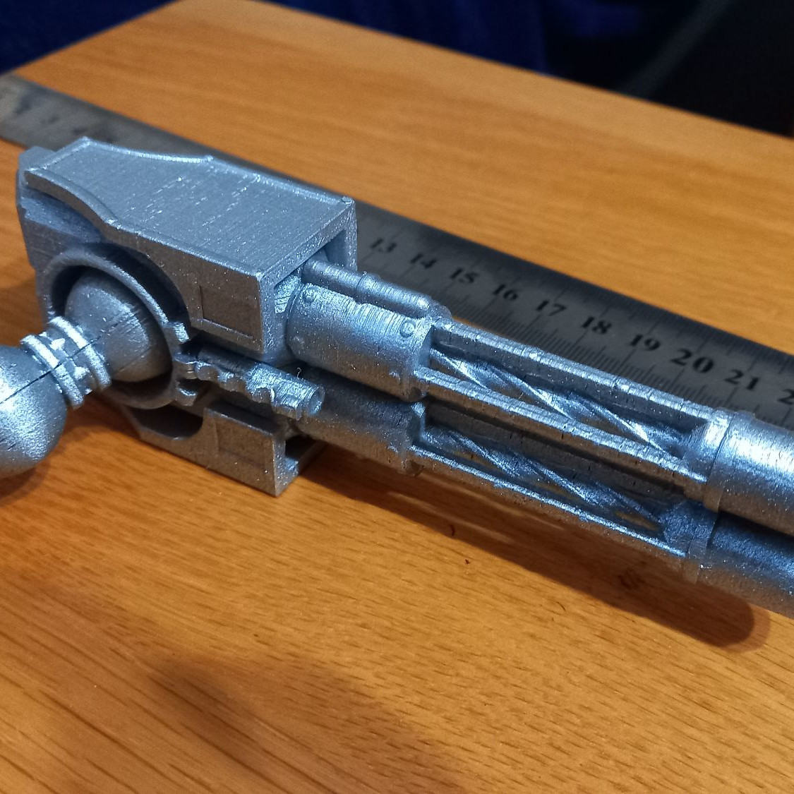 OBJ file Prototype Wolf Mech Laser・3D printable model to download・Cults