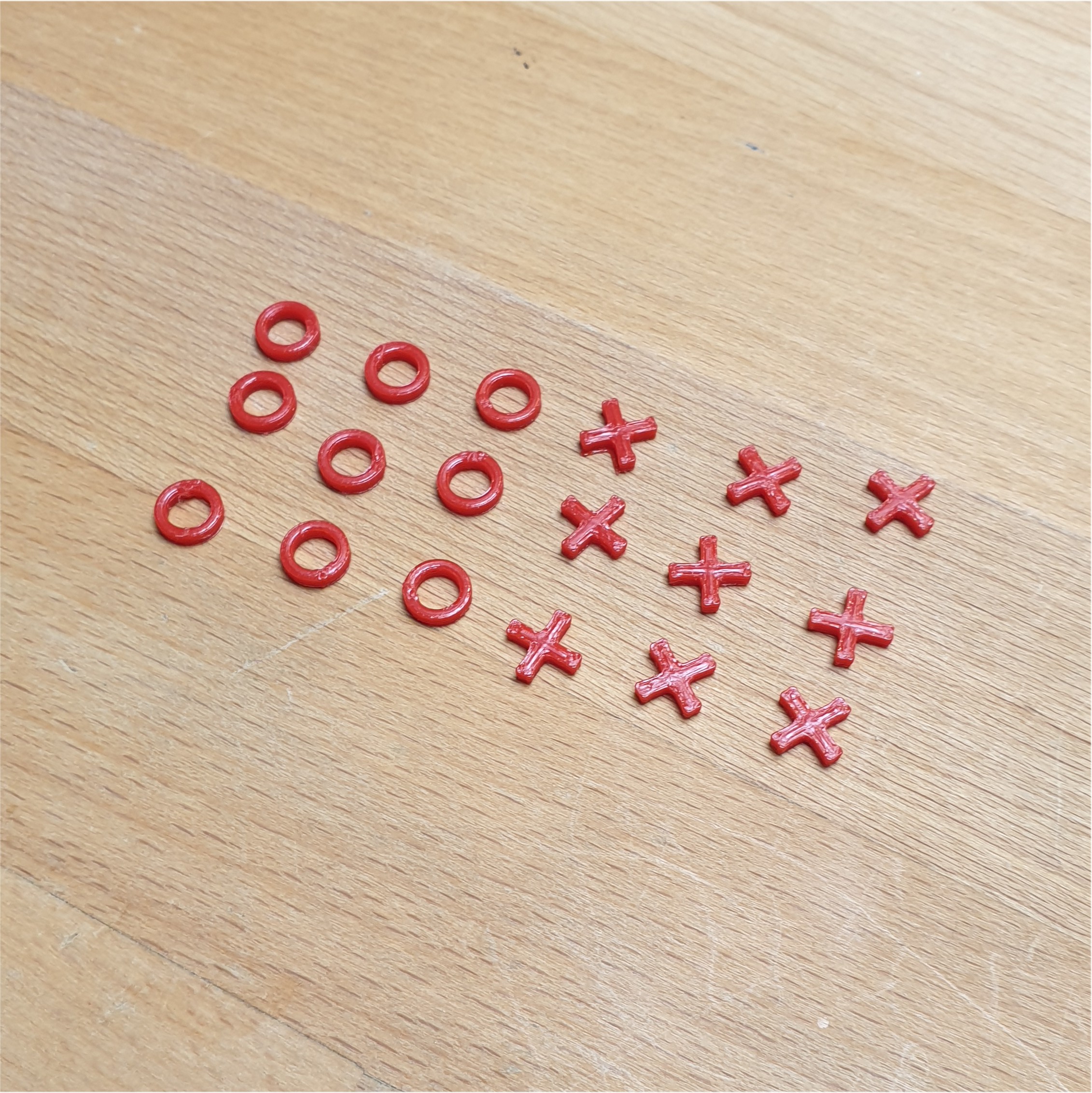 3D file Tic Tac Toe - pocket version・3D printing idea to download・Cults