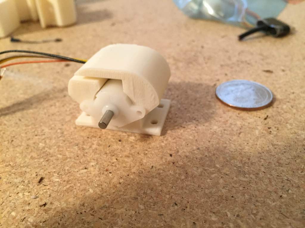 Archivo STL gratuito Montaje del motor paso a paso - Horizontal・Objeto ...