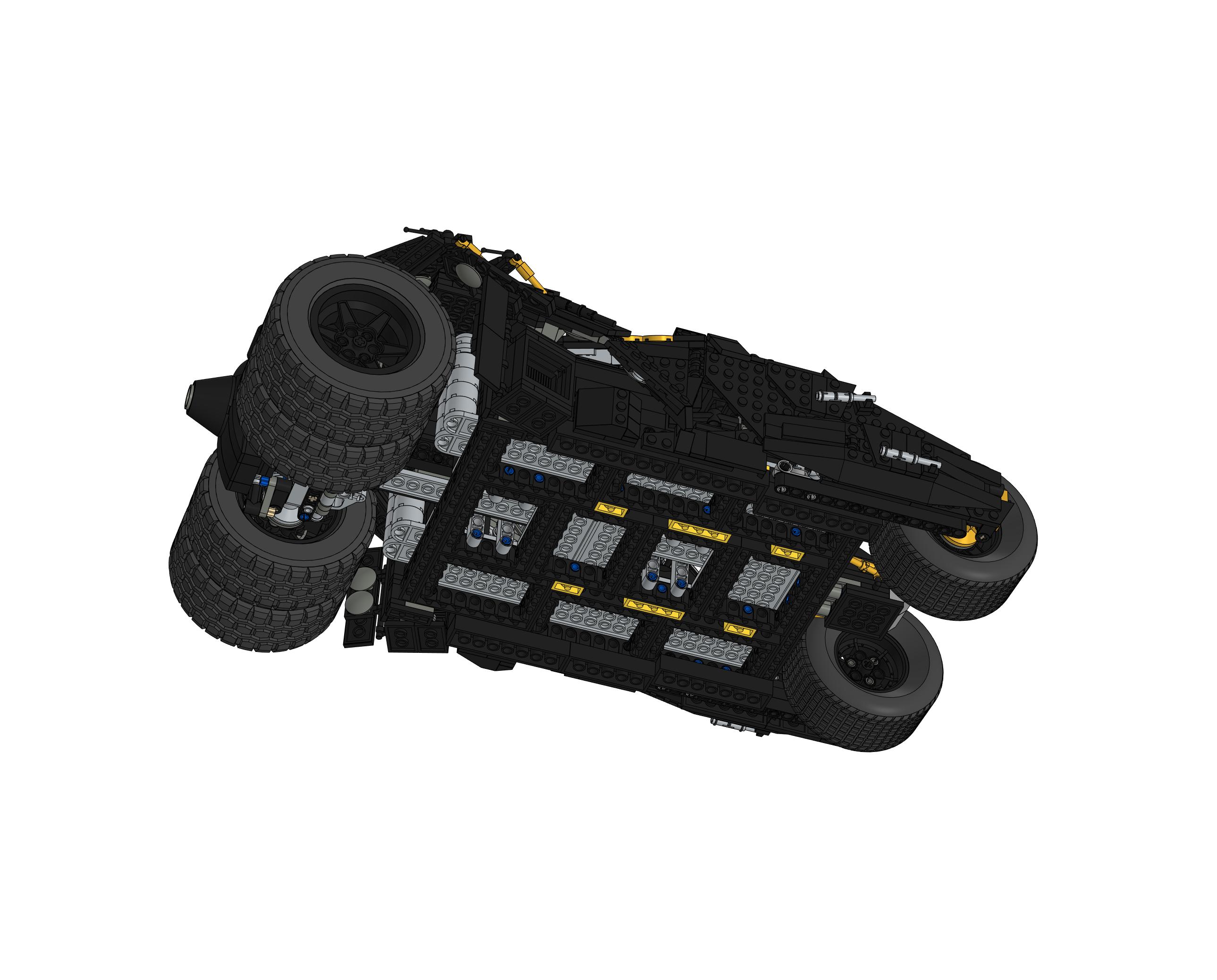3D file BATMOBILE LEGO・3D print design to download・Cults