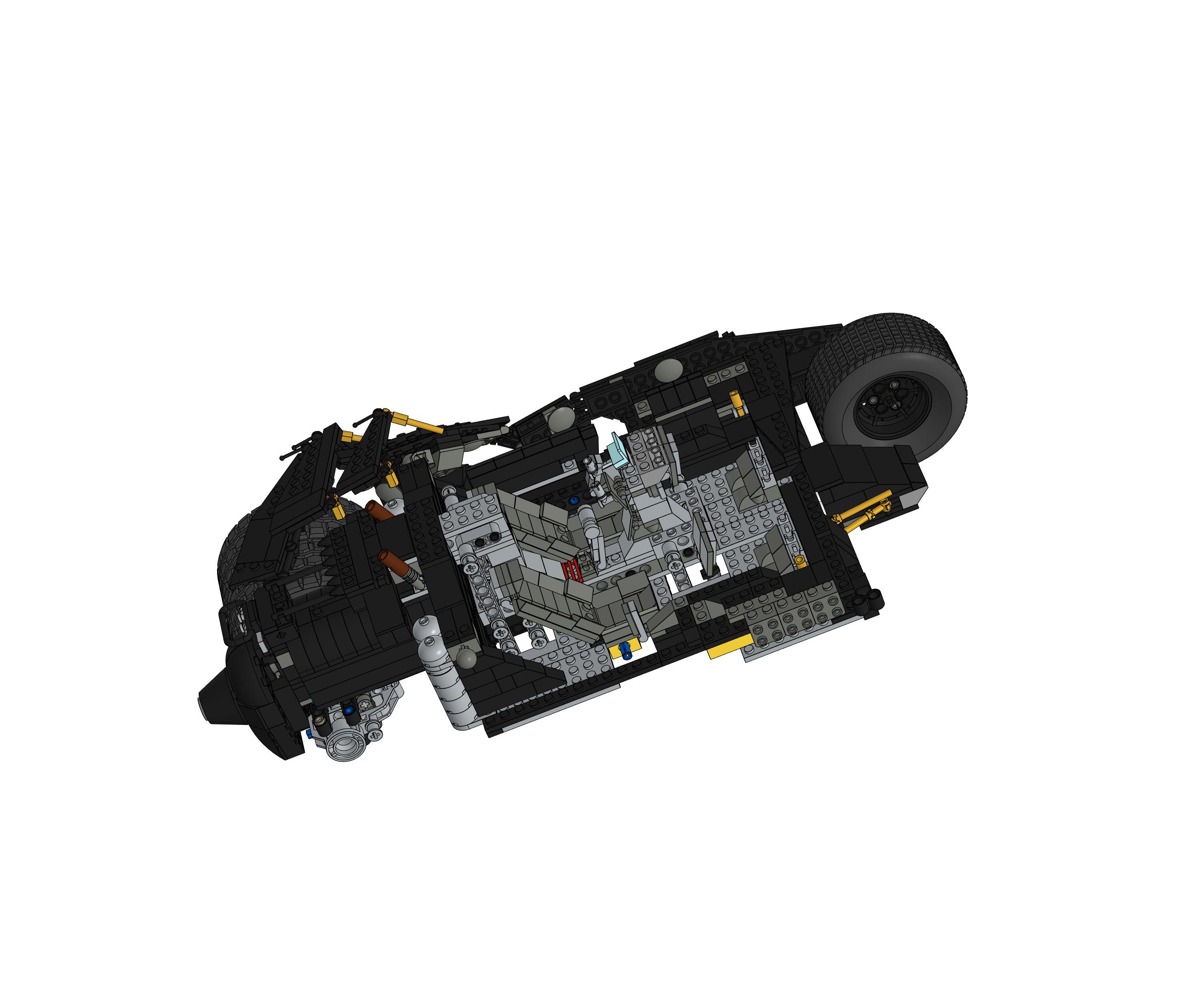 3D file BATMOBILE LEGO・3D print design to download・Cults