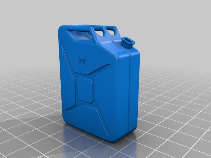 Free STL file Jerry can 1:100・Template to download and 3D print・Cults