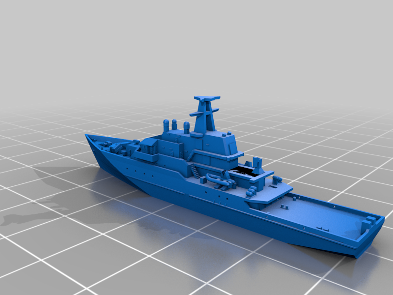 Free 3D file Royal Navy River class OPV Batch 1・Model to download and ...