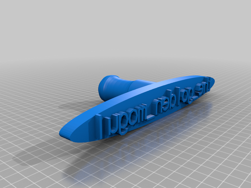 Free STL file the_golden_mogul Stamp 2・3D printer model to download・Cults