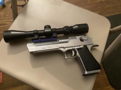 Desert Eagle With Scope
