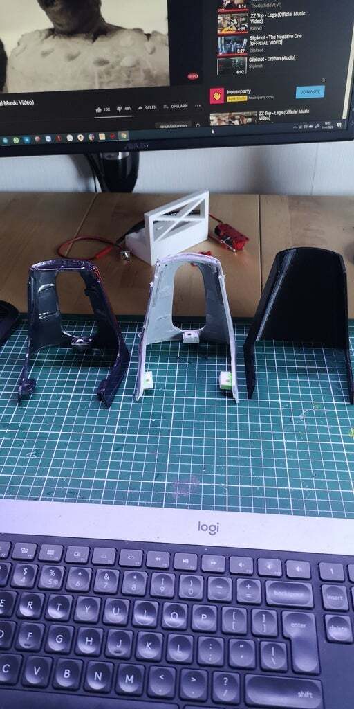 Free OBJ file Hood for hotrod 🚁・Design to download and 3D print・Cults