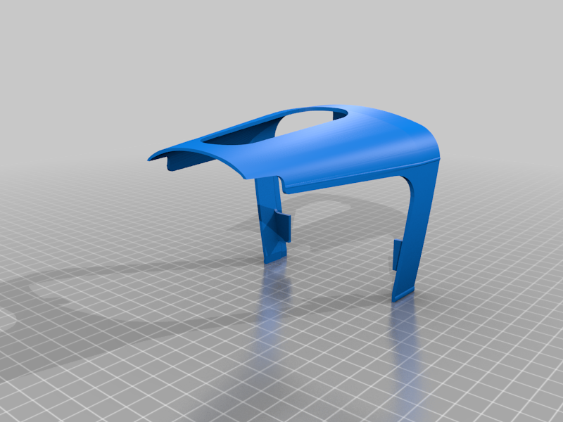 Free OBJ file Hood for hotrod 🚁・Design to download and 3D print・Cults