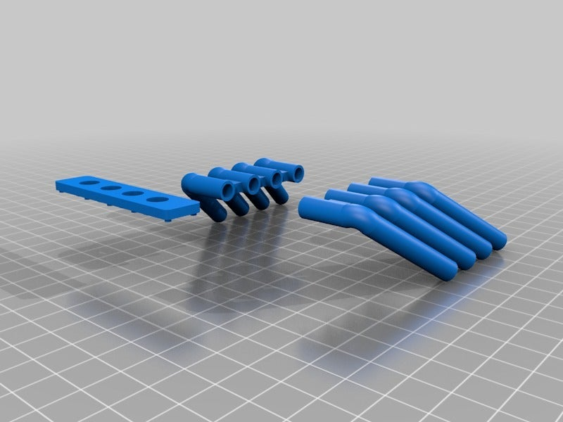 Free STL file exhaust and manifold・3D printer model to download・Cults