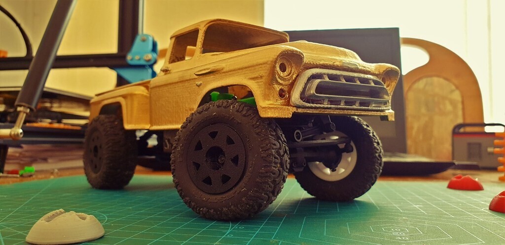 Free STL file Custom 1955 Chevy 3100 for SCX24 1/24 🚁・3D printer model ...