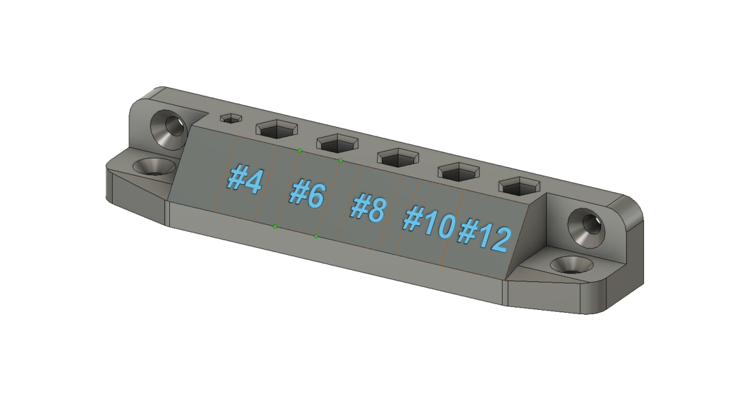 Free 3D file Five Slot Counter Sink Bit Holder・Template to download and ...