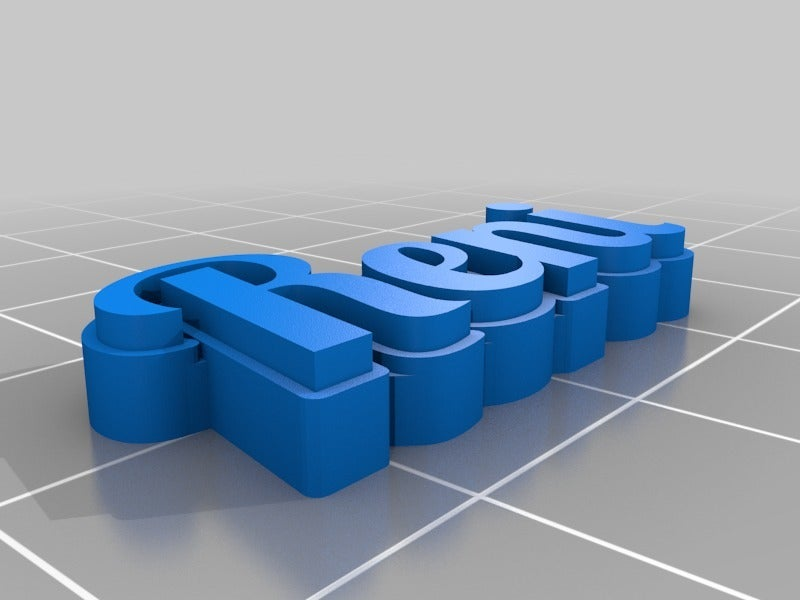Archivo STL gratis Névtábla - Reni・Plan imprimible en 3D para descargar ...