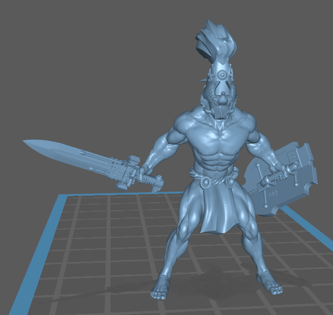 Free STL file Fabstodes Sword'n'Board Triad I ⚔・Model to download and ...