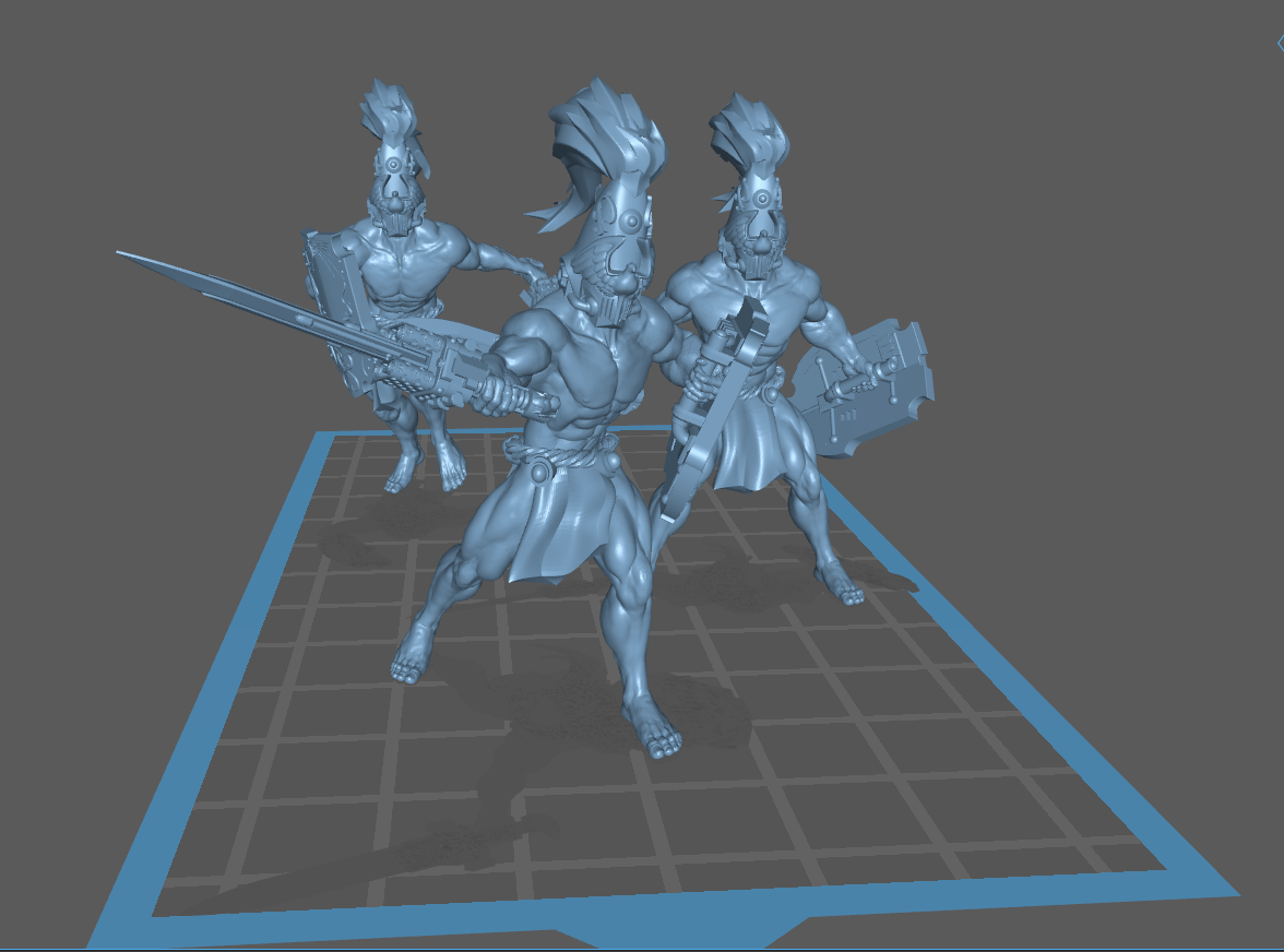 Free STL file Fabstodes Sword'n'Board Triad I・Model to download and 3D print・Cults