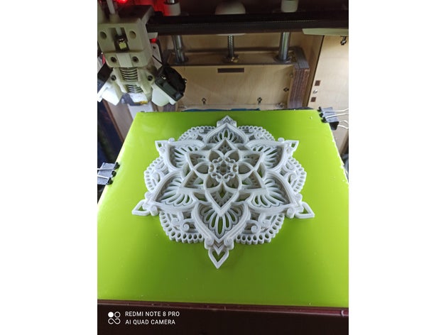 Free STL file Mandala For Decoration・3D printer design to download・Cults