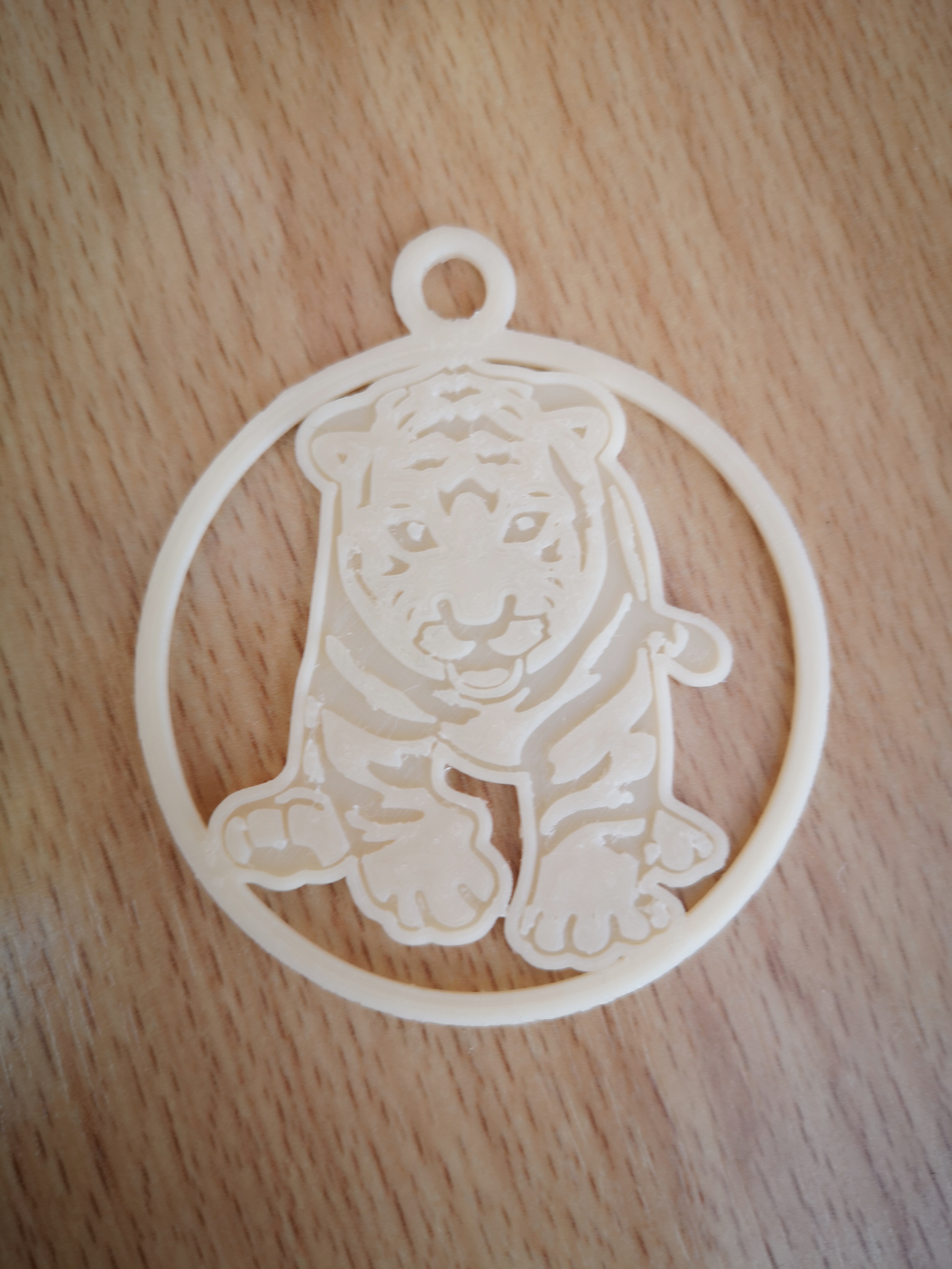Free STL file Tiger christmas tree toy・3D printer design to download・Cults