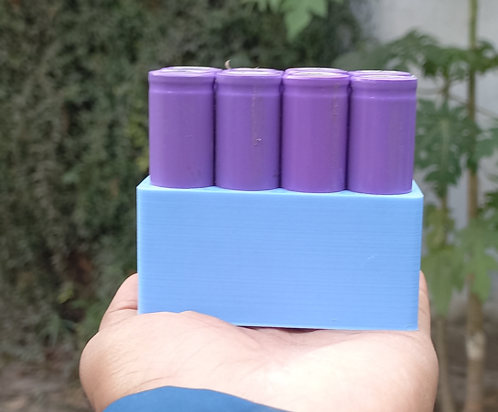 STL file 18650 LITHIUM ION DOUBLE ROW BATTERY FIXTURE FOR STRIP WELDING ...