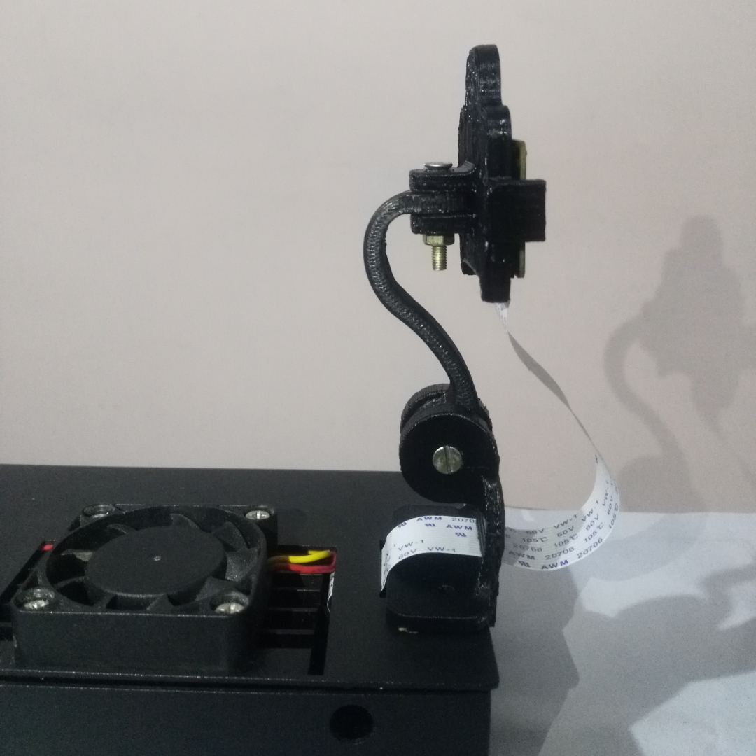 STL file Adjustable Stand for Raspberry Pi V2 camera・3D print model to ...