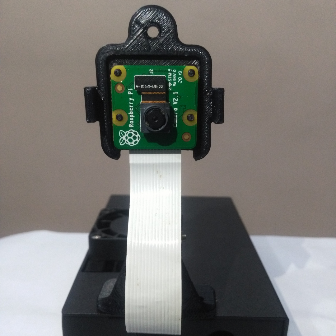 STL file Adjustable Stand for Raspberry Pi V2 camera・3D print model to ...