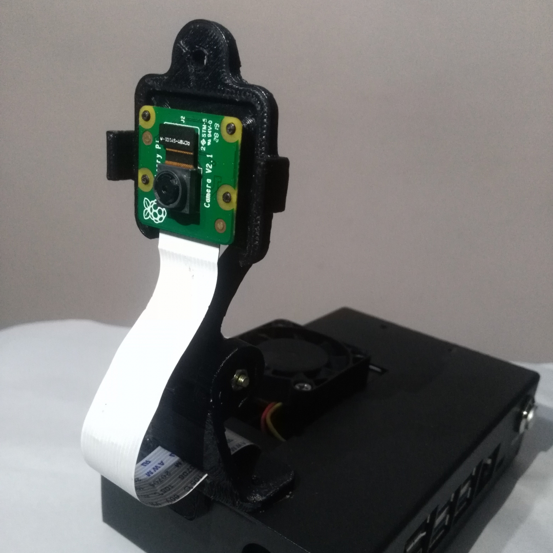STL file Adjustable Stand for Raspberry Pi V2 camera・3D print model to ...