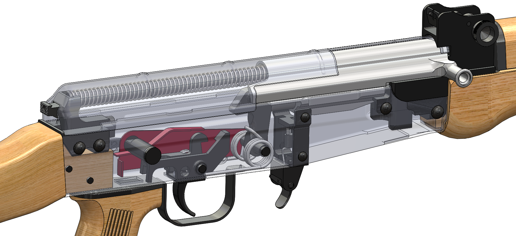 Fichier STL Fusil de type 81 (complet) / 81式自動歩槍 🧞‍♂️・Design pour ...