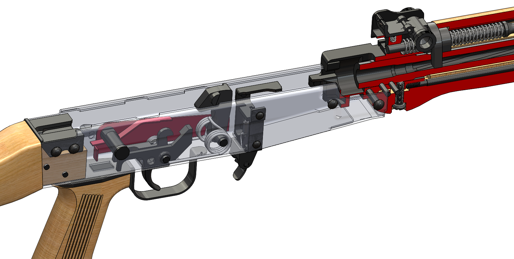 Fichier STL Fusil de type 81 (complet) / 81式自動歩槍 🧞‍♂️・Design pour ...