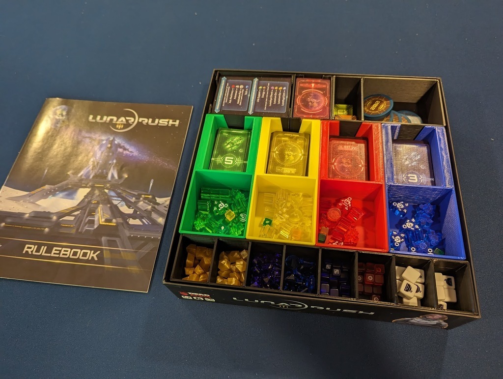 Free 3D file Lunar Rush Board Game Organizer 🎲・3D printer model to ...