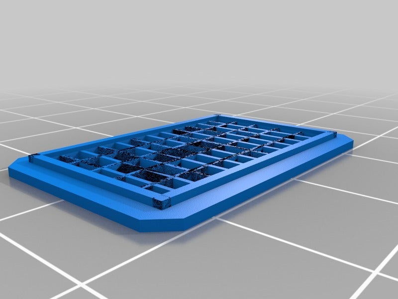 Free STL file N scale factory window 5 x 12・Template to download and 3D ...