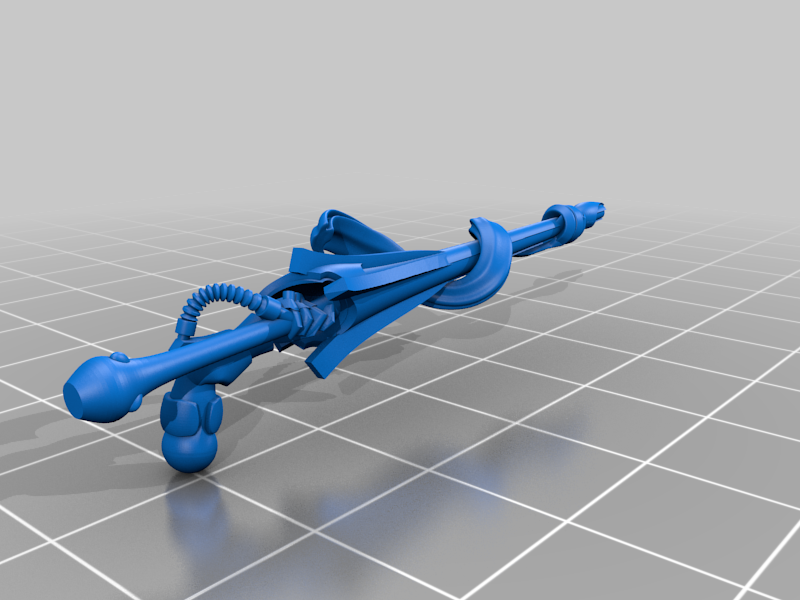 Free 3D file Exploding sun lance for enlightened serpentine kink ...