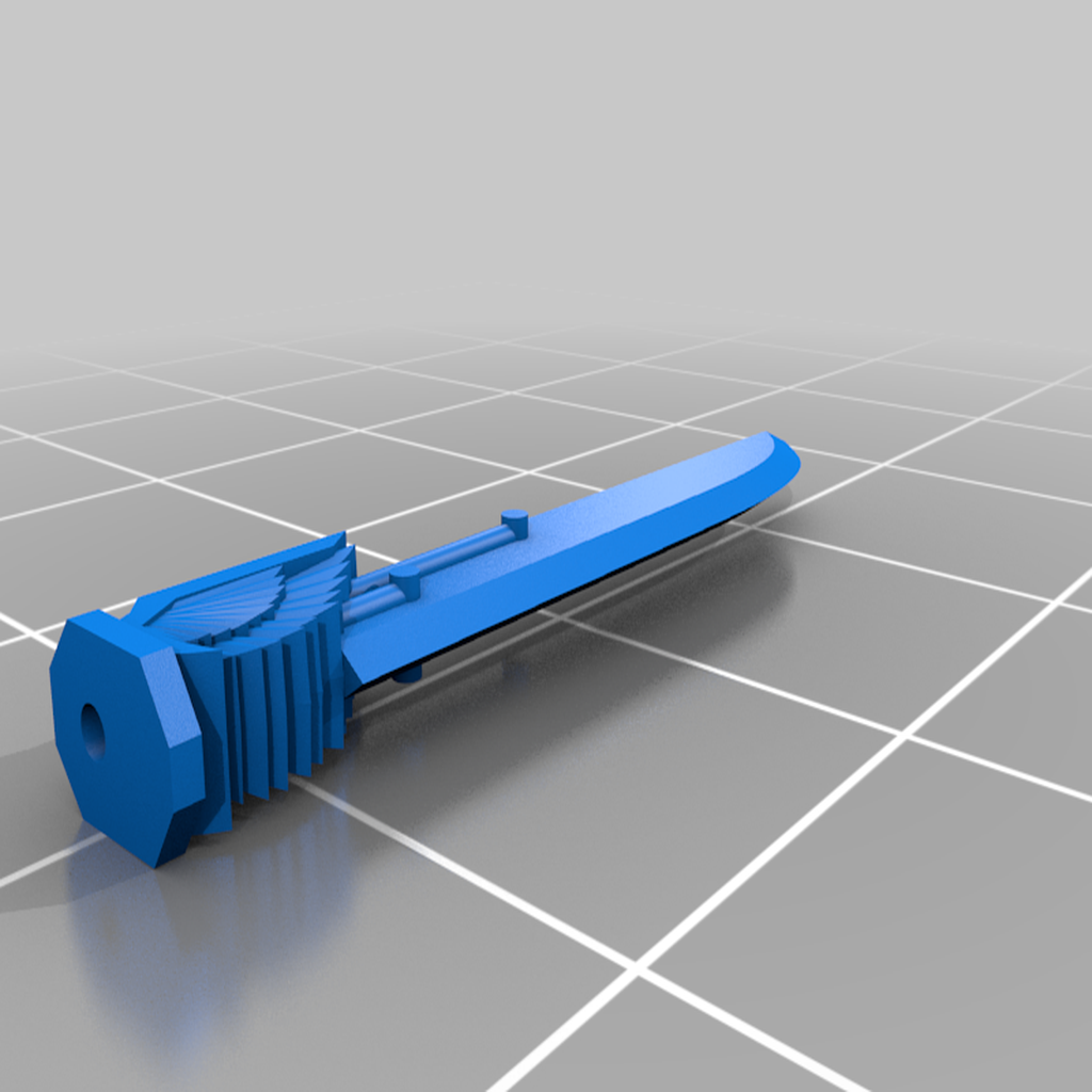 Free 3D file Raven power sword・3D printer design to download・Cults