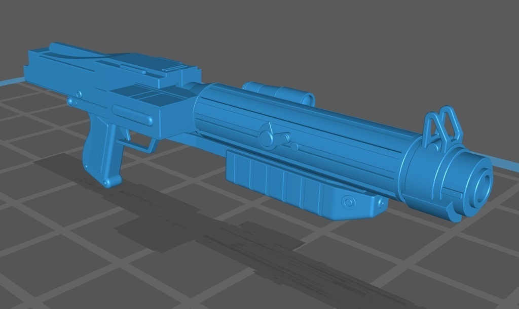 Free 3D file Realistic style Star Wars Bad Batch Elite Squad DC15 ...