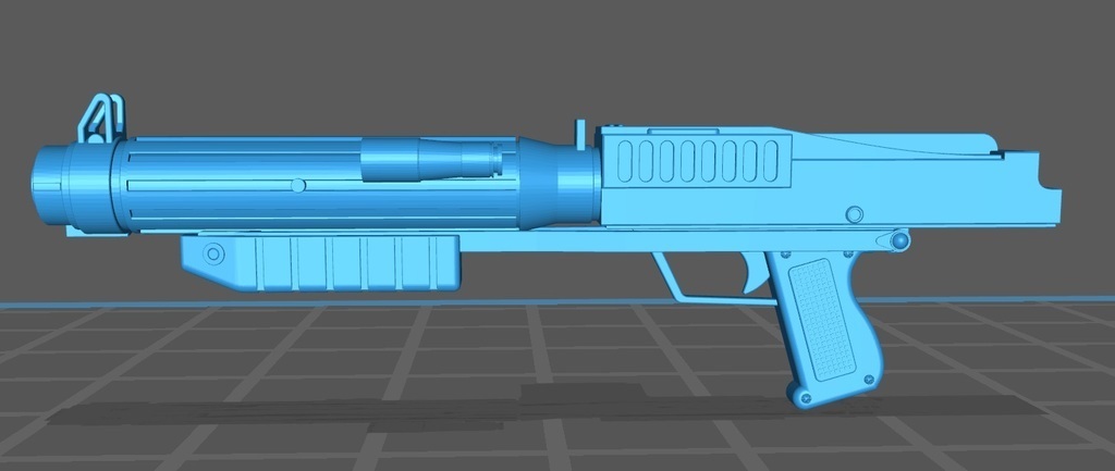 Free 3D file Realistic style Star Wars Bad Batch Elite Squad DC15 ...