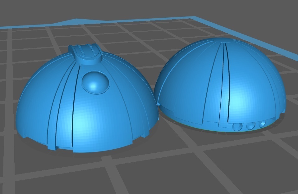 Free STL file Star Wars split Droid Popper EMP / Thermal Detonator for ...