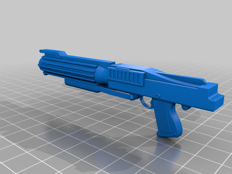 Free STL file Star Wars DC15-X blaster with foregrip based on Revenge ...