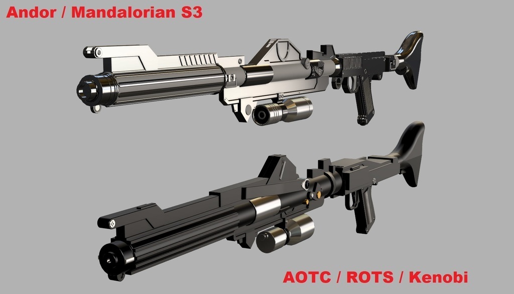 Free 3D file Star Wars Andor / Mandalorian S3 version DC15 clone ...