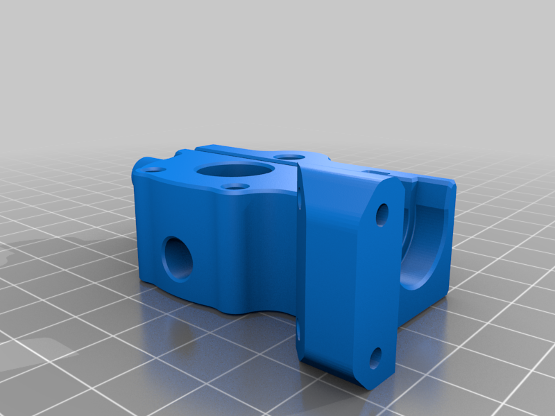 Free 3D file MakerGear M2 Extruder Mount for BLTouch E3Dv6/Revo Hotend ...