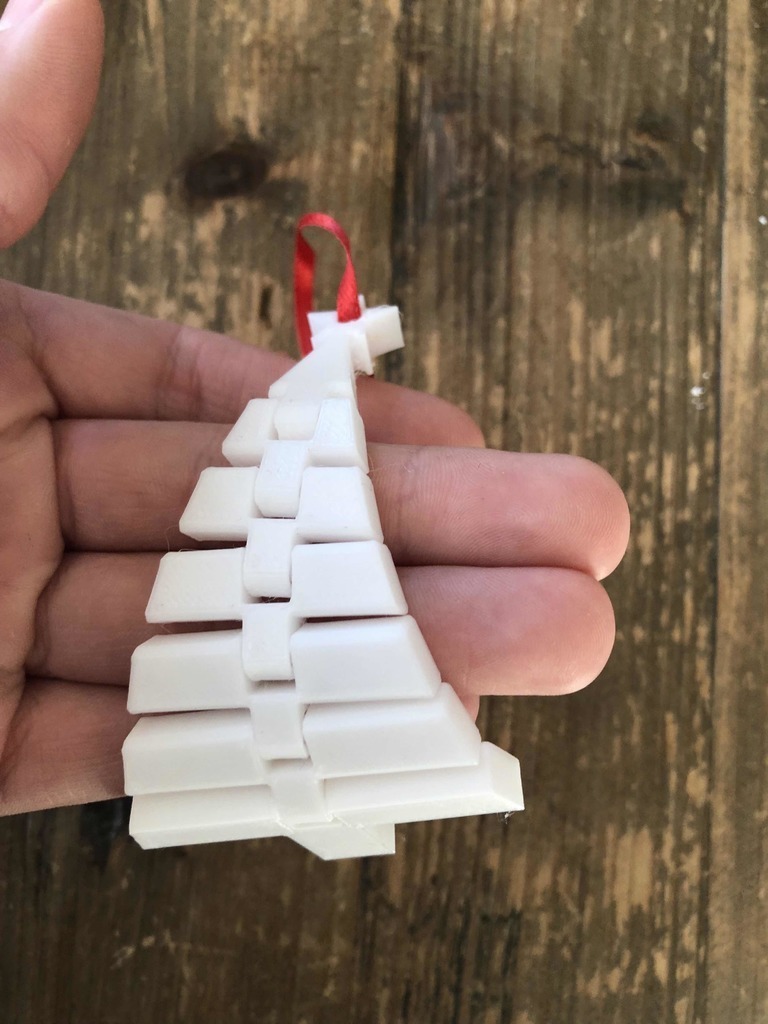 Free STL file Flexible Christmas Tree Ornament・3D printable model to ...