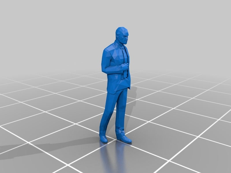 Free STL file Hitman GO Agent 47・3D printer design to download・Cults