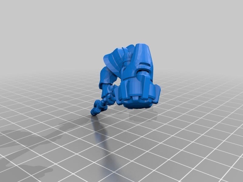 Free STL file Overwatch Reinhardt Miniature 🎲・3D print design to ...