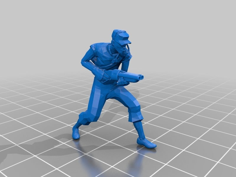 Archivo STL gratis Miniaturas de Team Fortress 2 (TF2) 👫・Diseño de ...