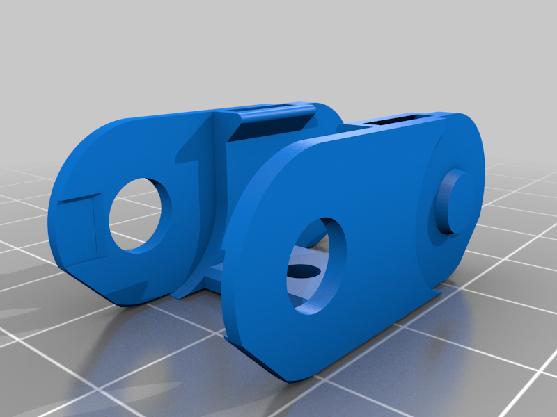 Free STL file Snap Close Cable Drag Chains For 20mm Extrusion Paths・3D ...