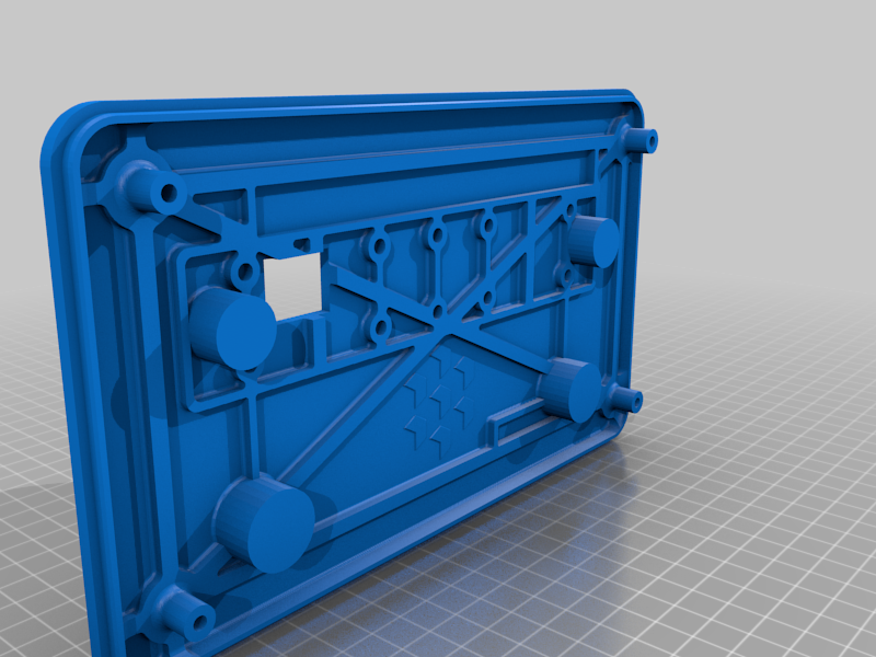 Free STL file 3D Mellow TFT 7 inch mount - fits on swivel mount・3D ...