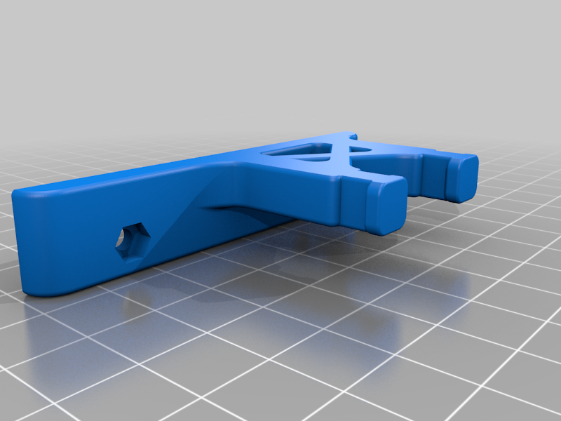Free STL file CR-10s Pro Hotend Cable Support - two towers - cutout ...
