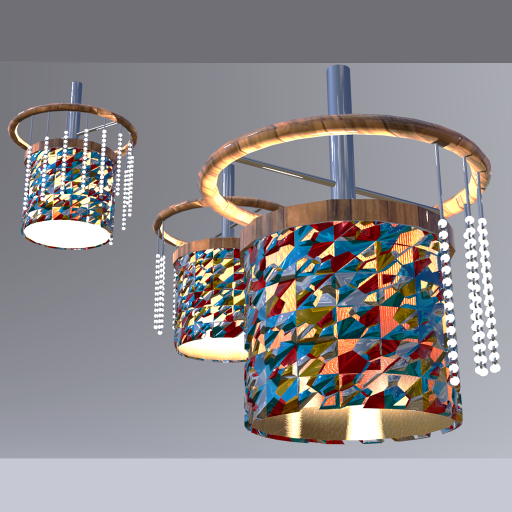 OBJ file Tri Lamp・3D printing idea to download・Cults