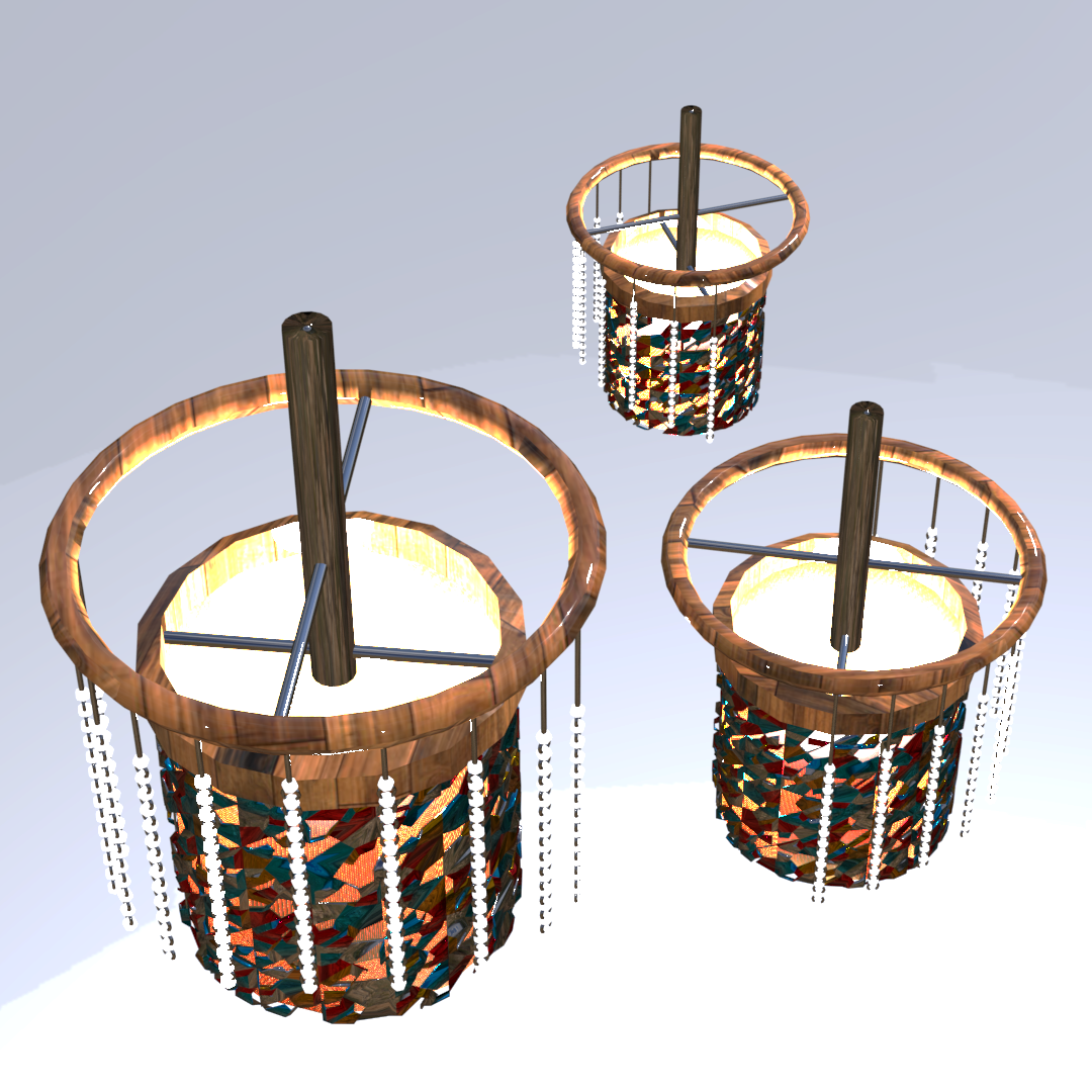 OBJ file Tri Lamp・3D printing idea to download・Cults