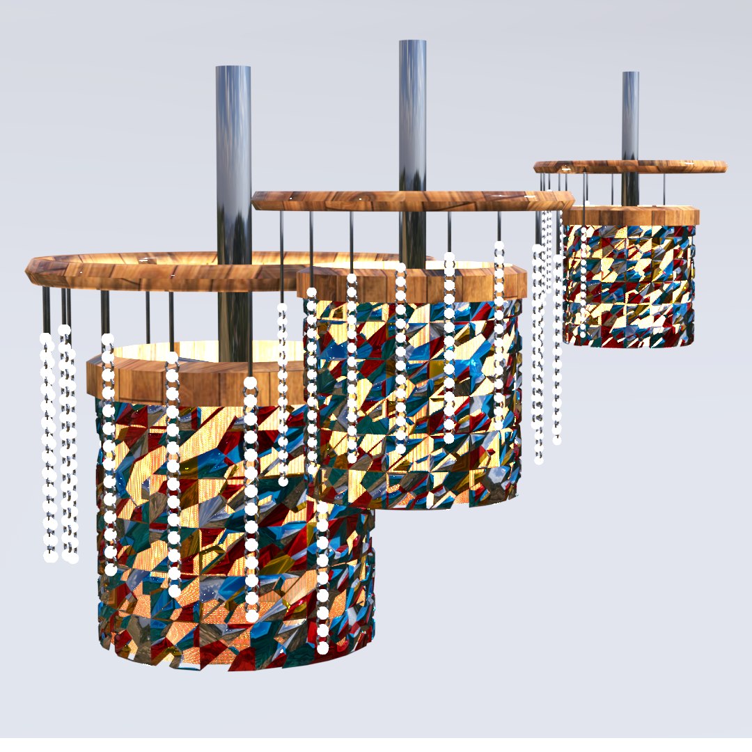 OBJ file Tri Lamp・3D printing idea to download・Cults