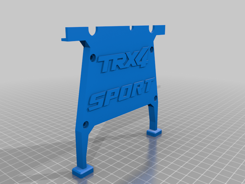 Descargar archivo 3D gratis Stand Traxxas TRX4 Sport・Modelo para la ...