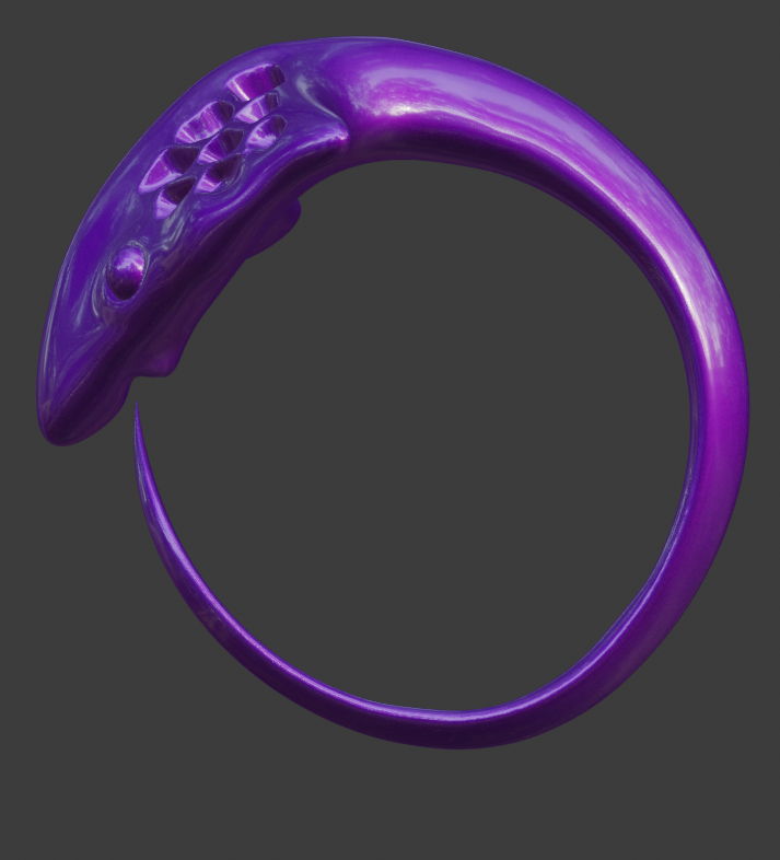 Free STL file Stingray ring・3D printing model to download・Cults